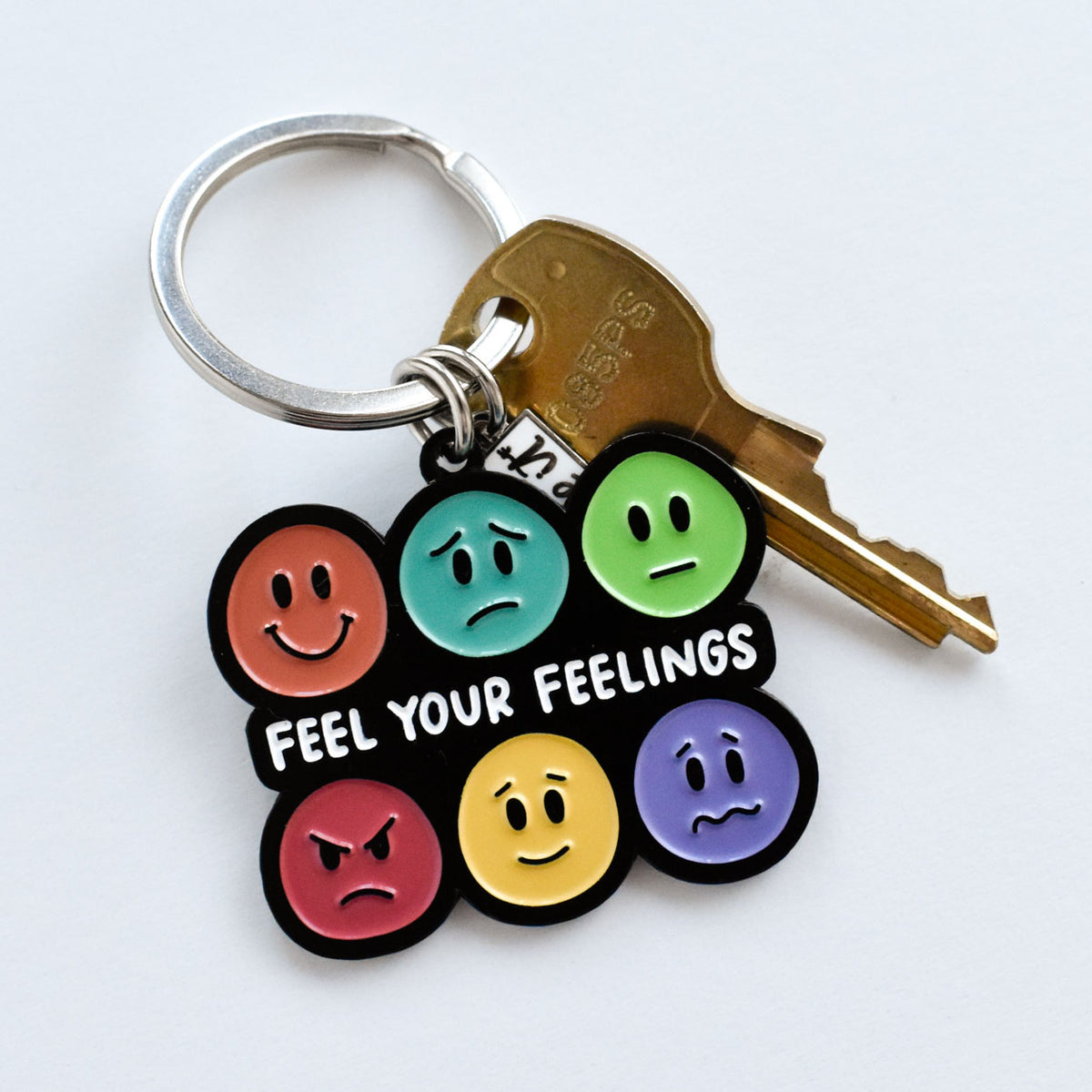 Feel Your Feelings Keychain – Kyn You Believe It