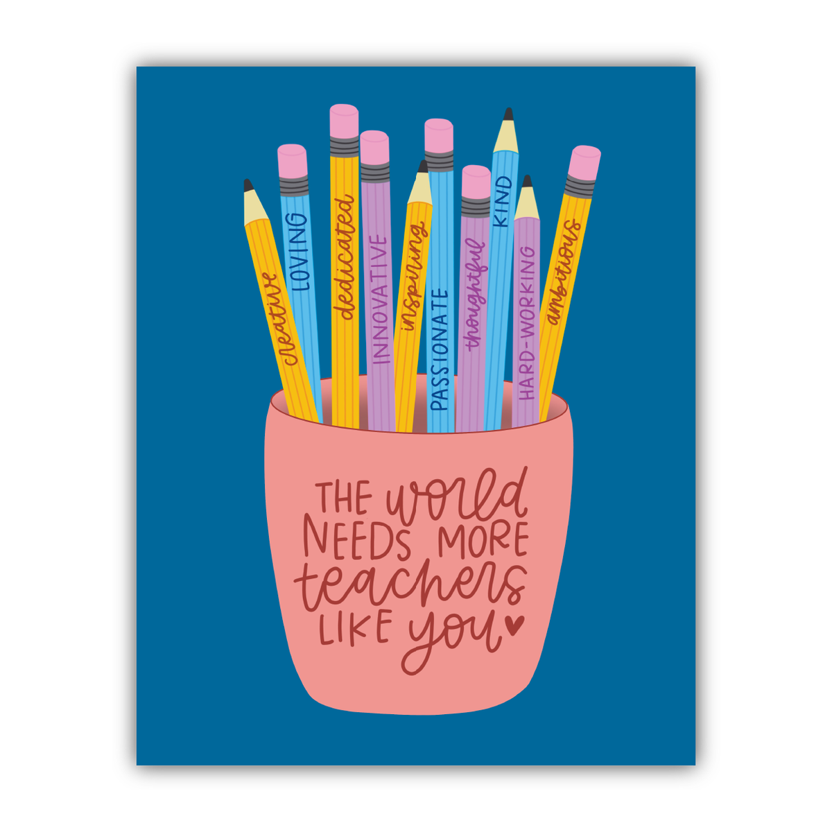 Teacher Appreciation Print | Inspirational Wall Decor by KYBI – Kyn You ...