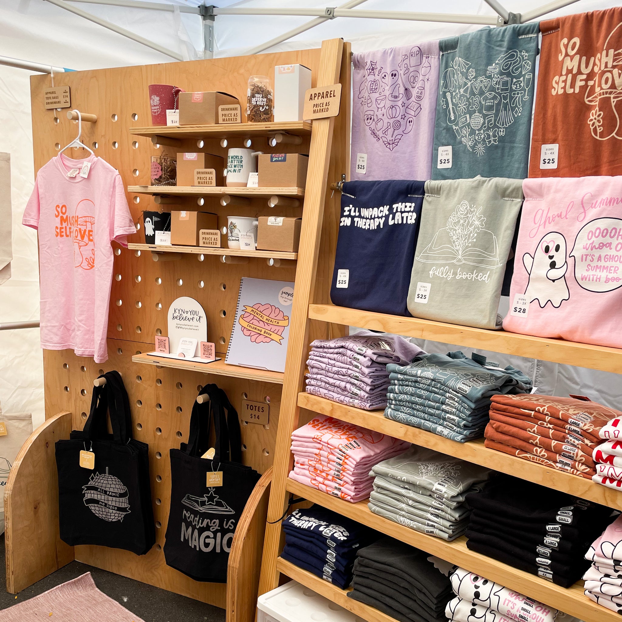 5 Items Your Market Booth Set-Up Needs – Kyn You Believe It