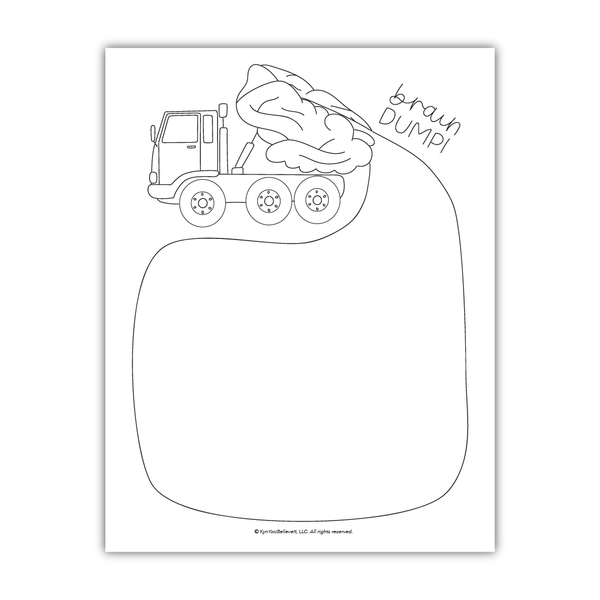Brain Dump Note Sheet (Digital Download) – KynYouBelieveIt