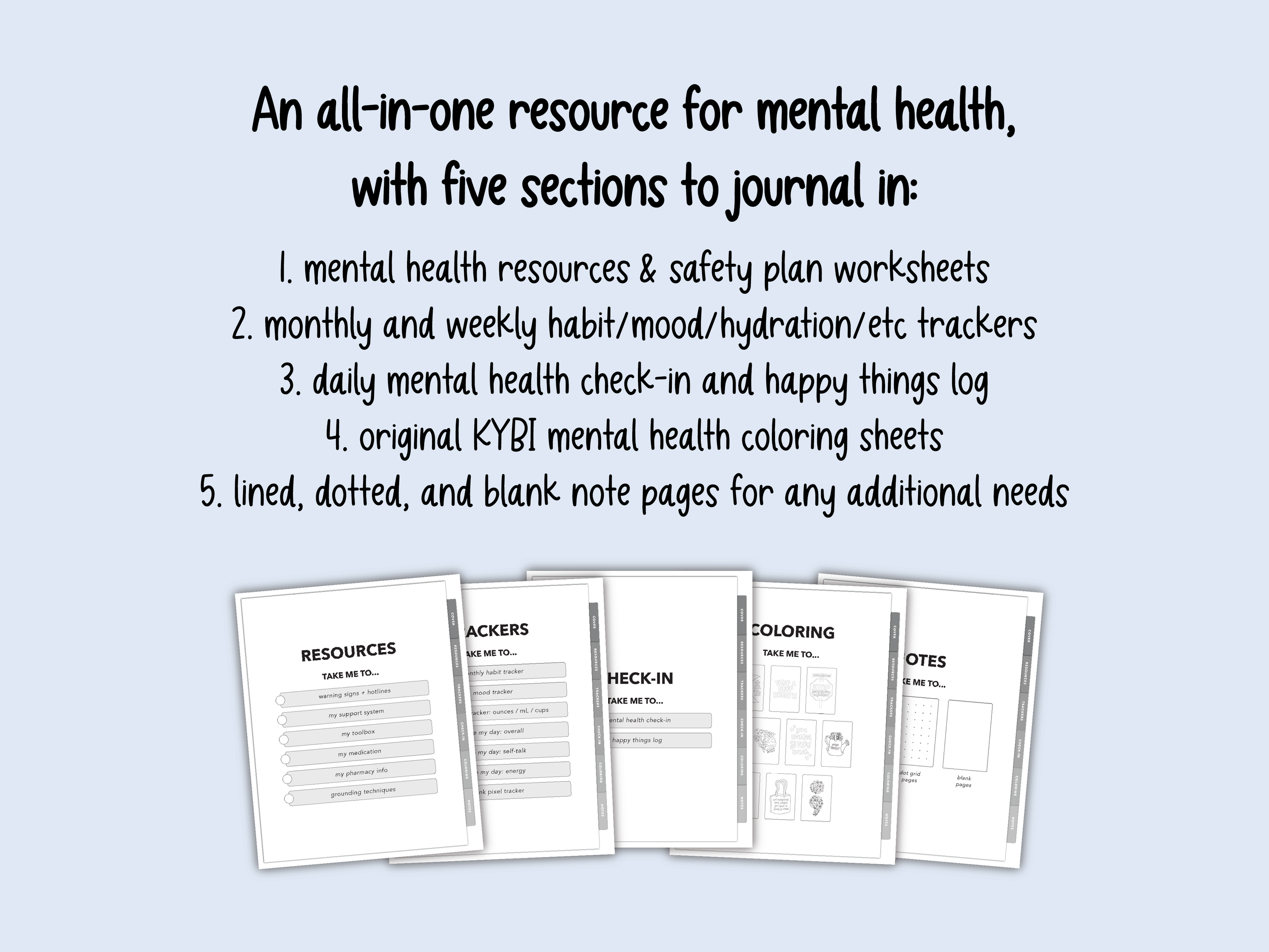 Mental Health Journals – KynYouBelieveIt