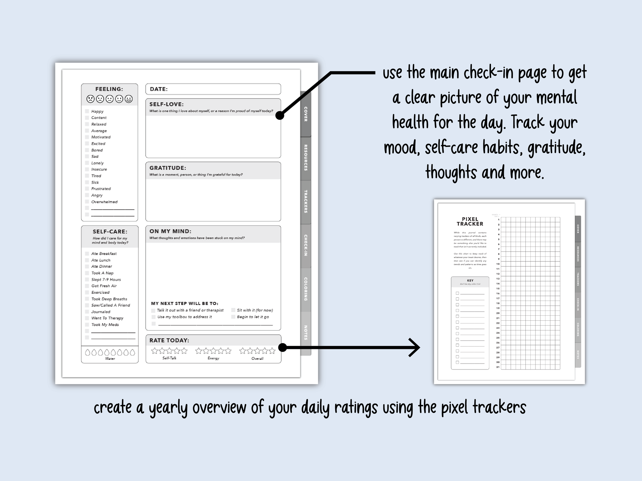 Digital Mental Health Journal | Daily Therapy Journal – Kyn You Believe It