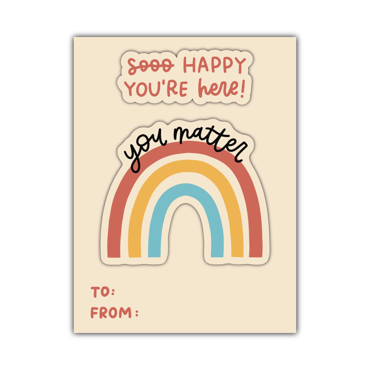 You Matter Sticker Gram | Motivational Gift for Students – KynYouBelieveIt