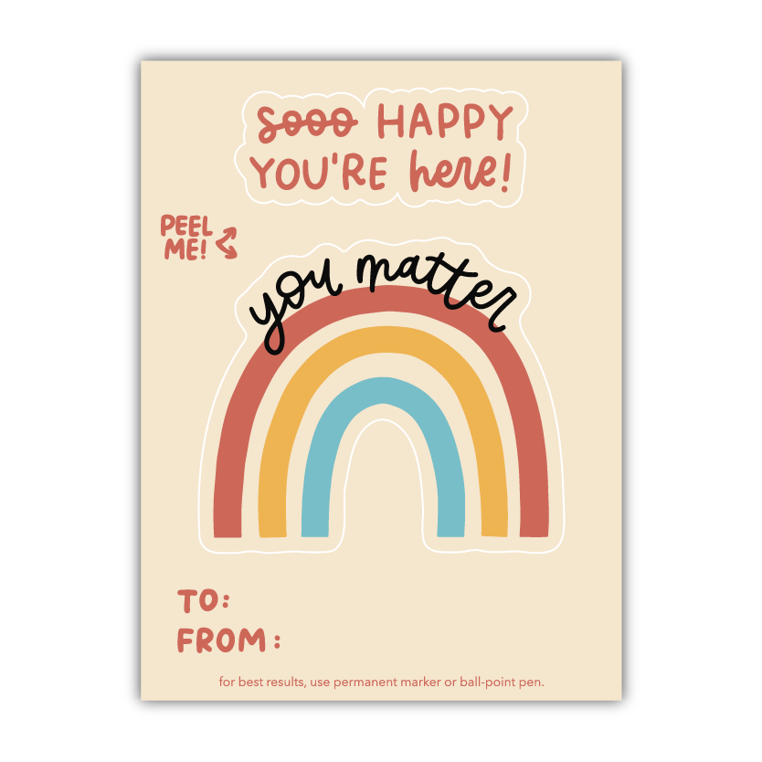 You Matter Sticker Gram | Motivational Gift for Students – Kyn You ...