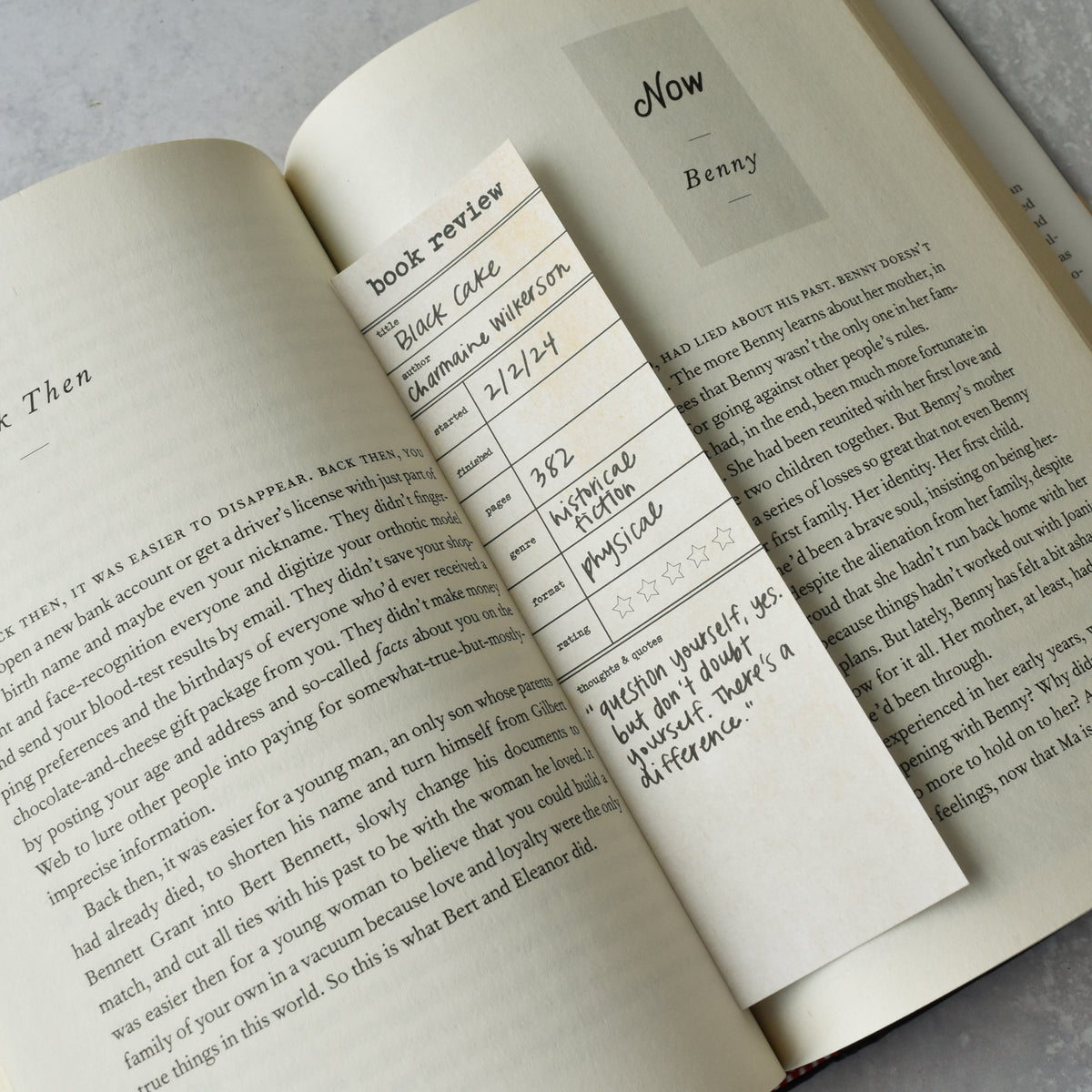 Book Review Notepad | Bookmark Notepad – Kyn You Believe It