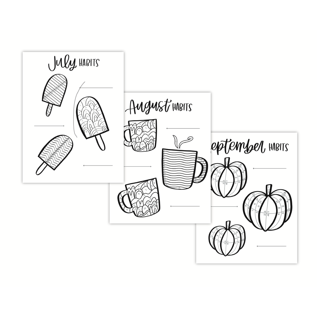 April Showers Coloring Sheet – Kyn You Believe It