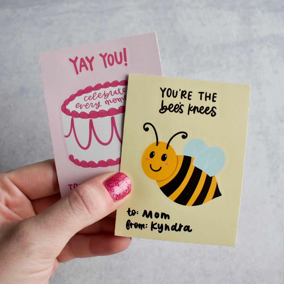 Yay You Sticker Gram | Cute Birthday Gift for Friends – Kyn You Believe It